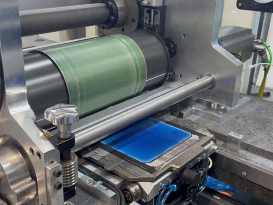 Fraunhofer ISE: - Producing solar cells faster with rotary screen ...