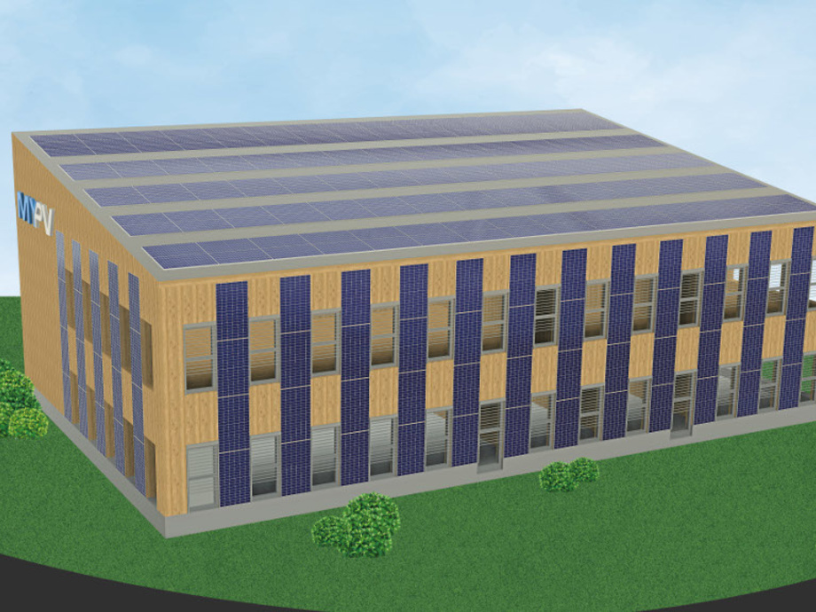 BIPV: - My Pv builds itself a new all-electric facility with solar ...