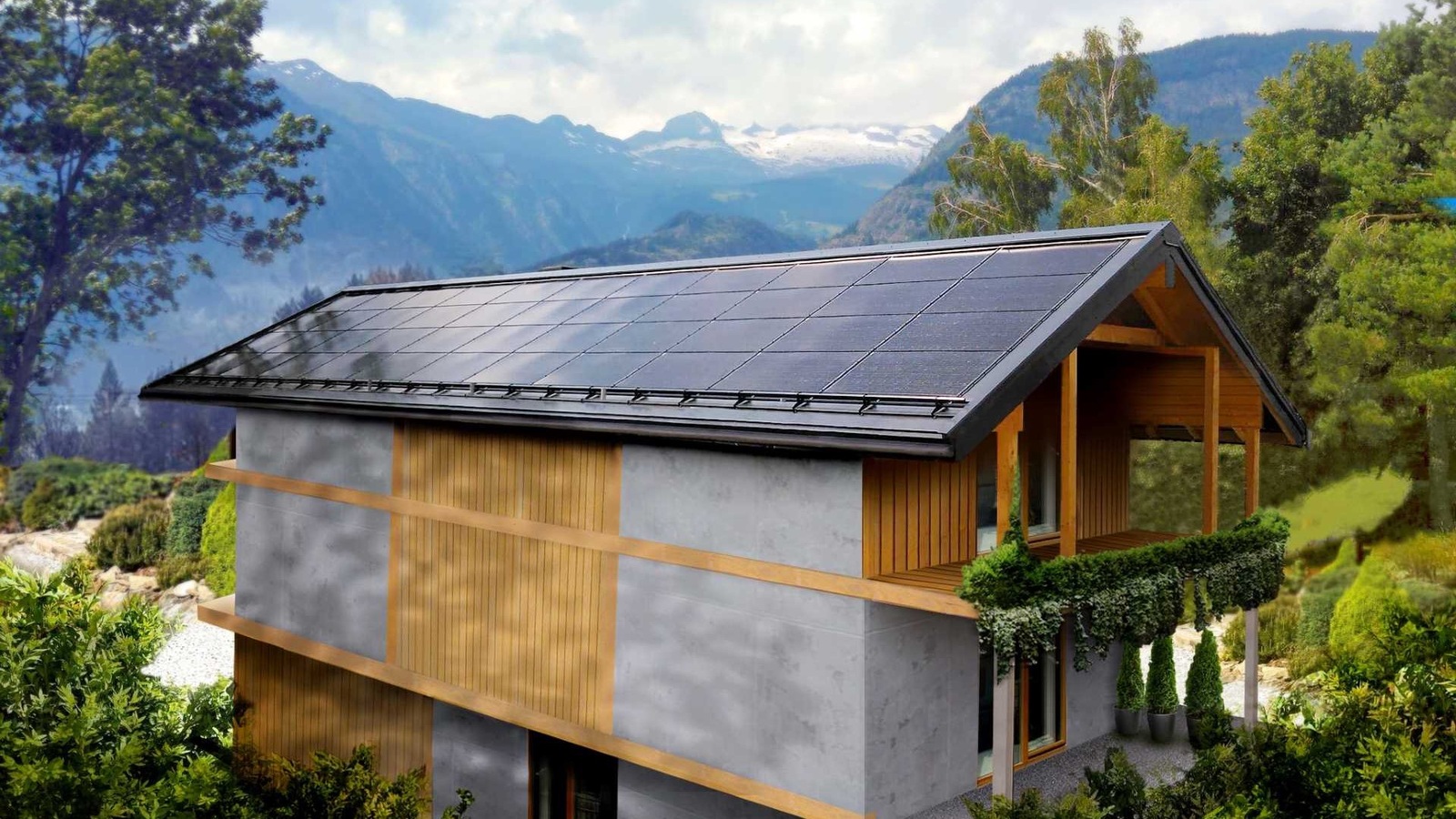 Solar roof tiles: - Sunroof's integrated solar tiles