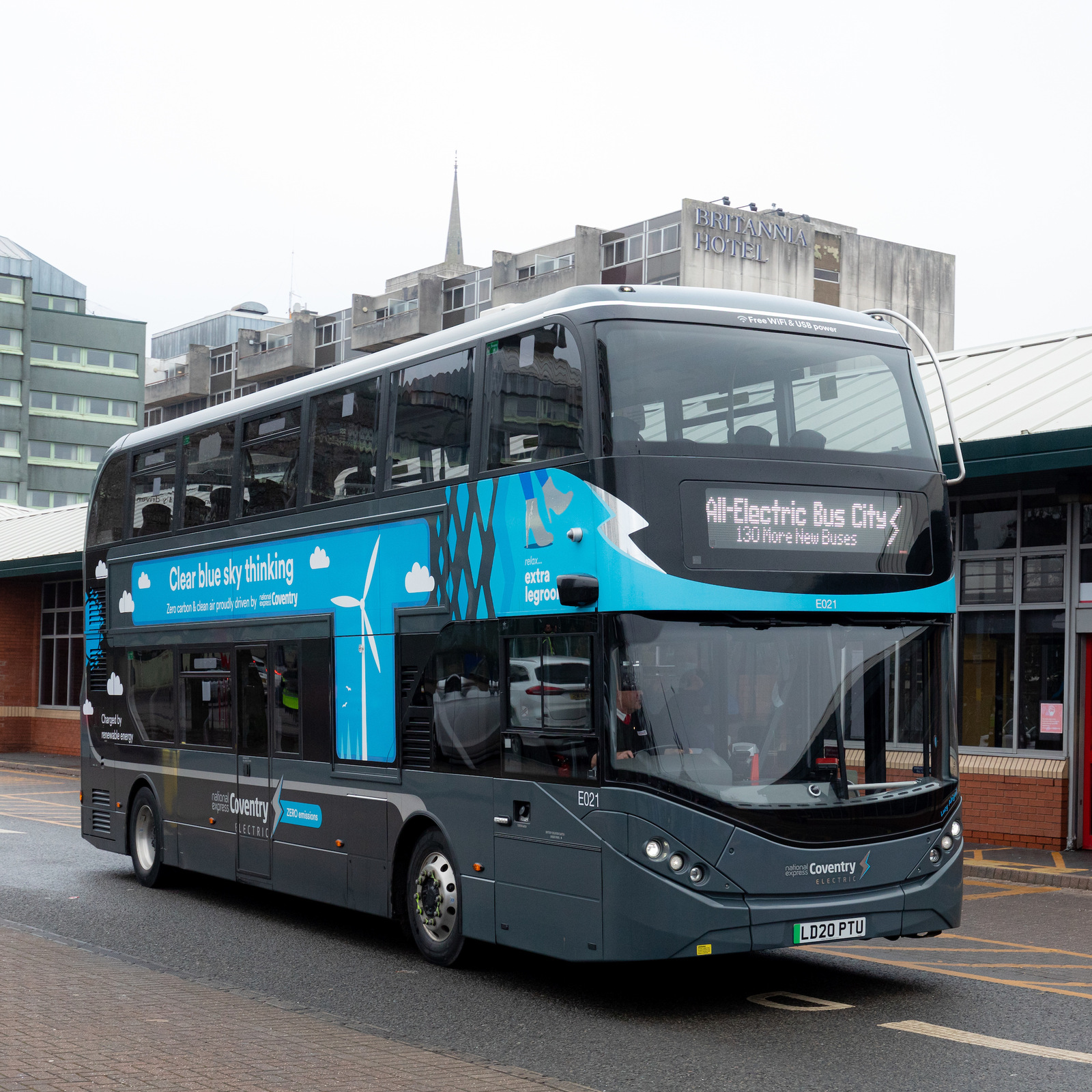 Coventry, UK: - 130 electric double decker busses for Coventry