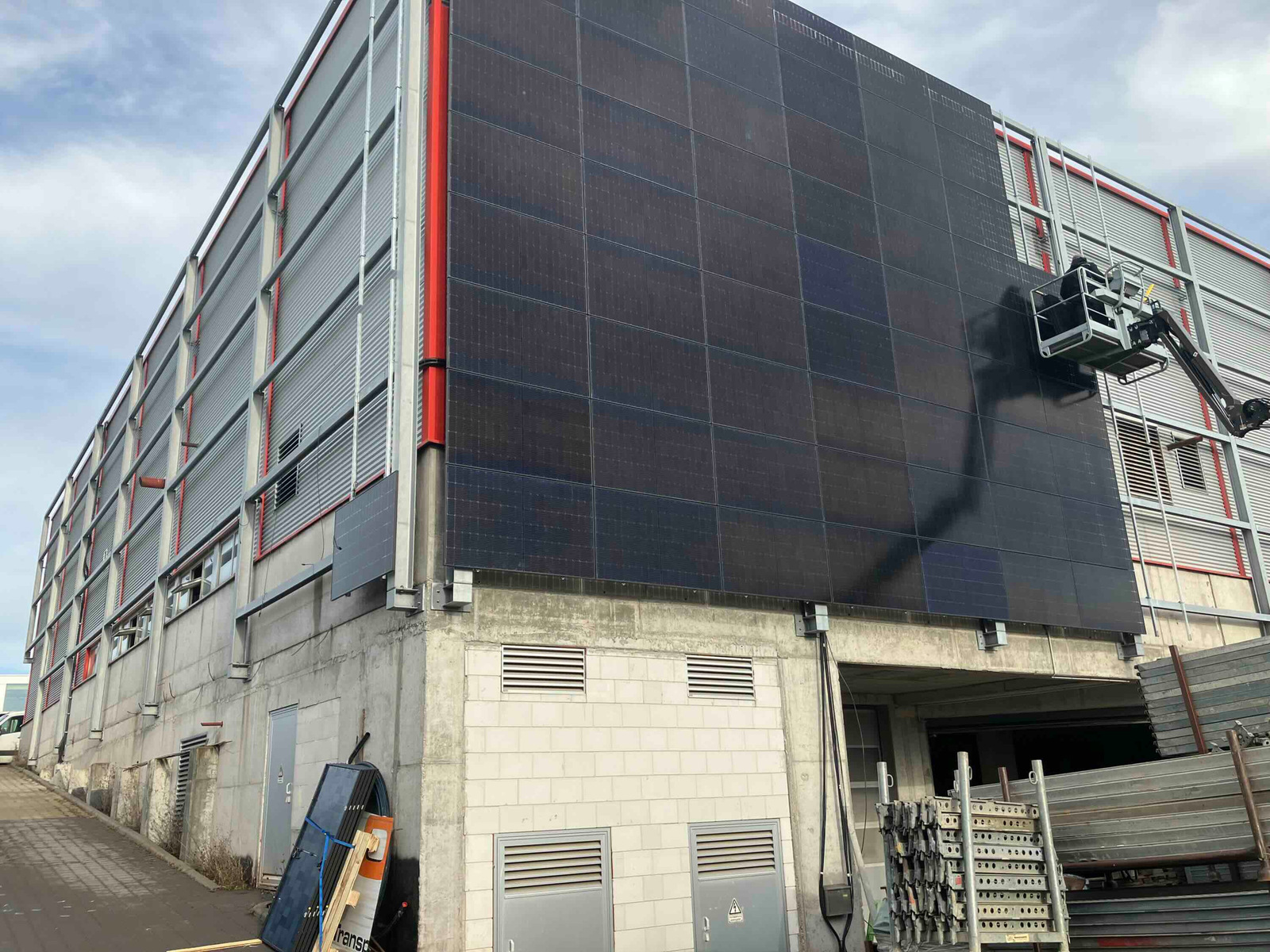 Fischer Group - Project with new solar clip