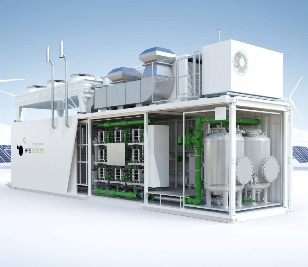 Green hydrogen: - PEM technology from H-Tec Systems used for green hydrogen