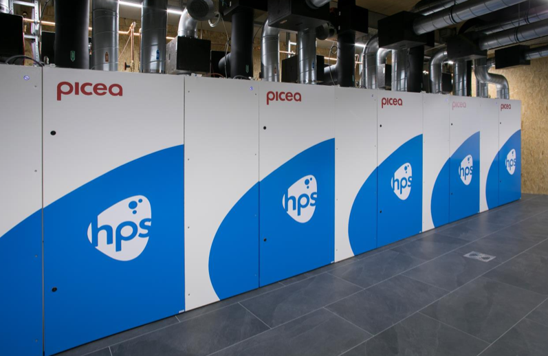 Hydrogen storage: - Multi-Picea in a cascaded system