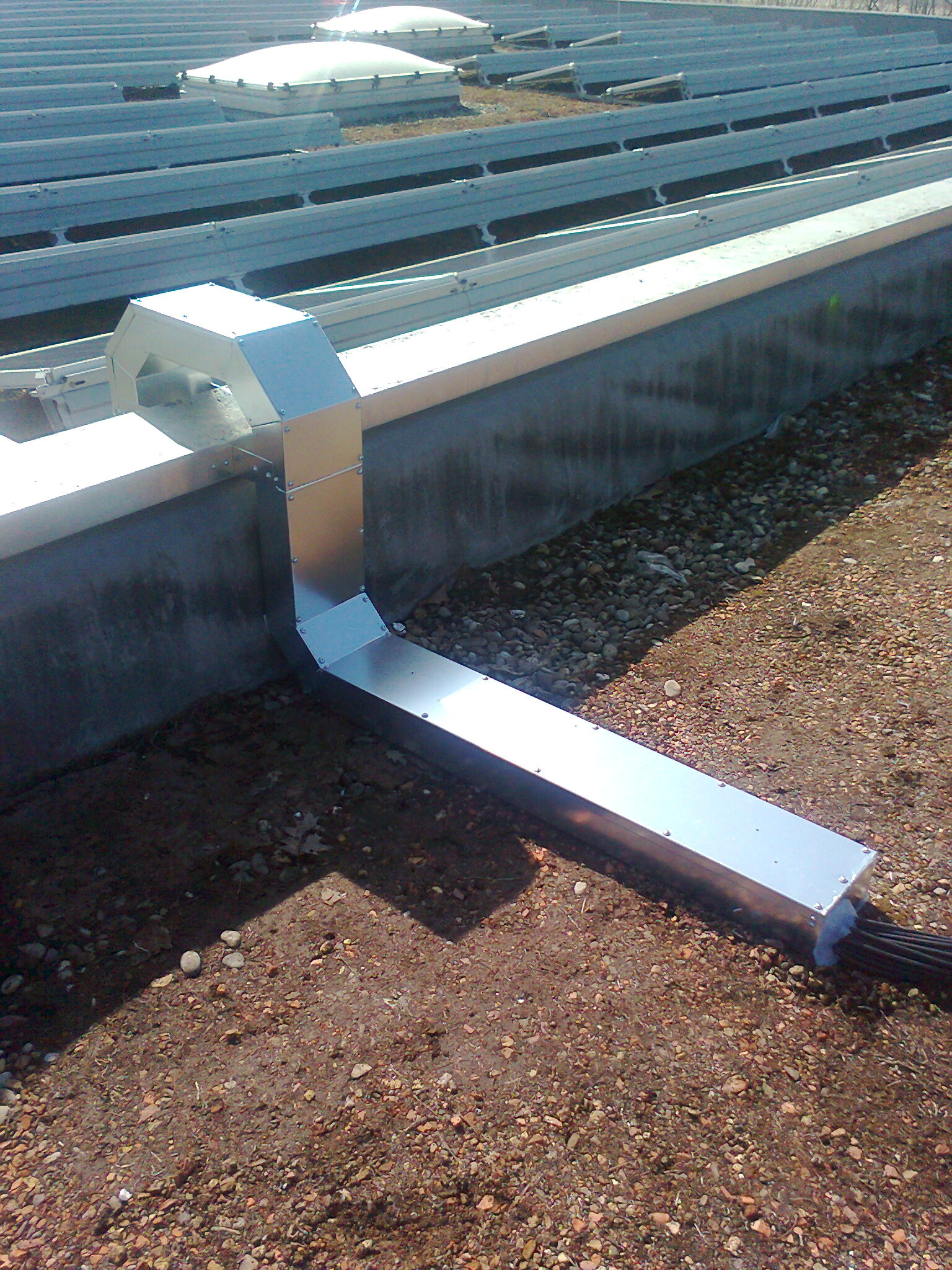 Wiring: - Installation duct that keeps cable fires at bay