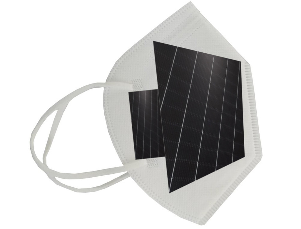 Coronavirus: - Anti-coronavirus masks now available with solar cells