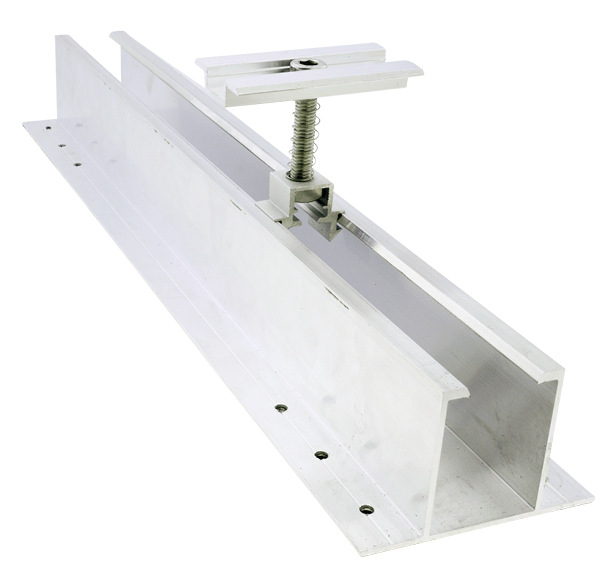 Mounting systems: - Short rail system with roof penetration