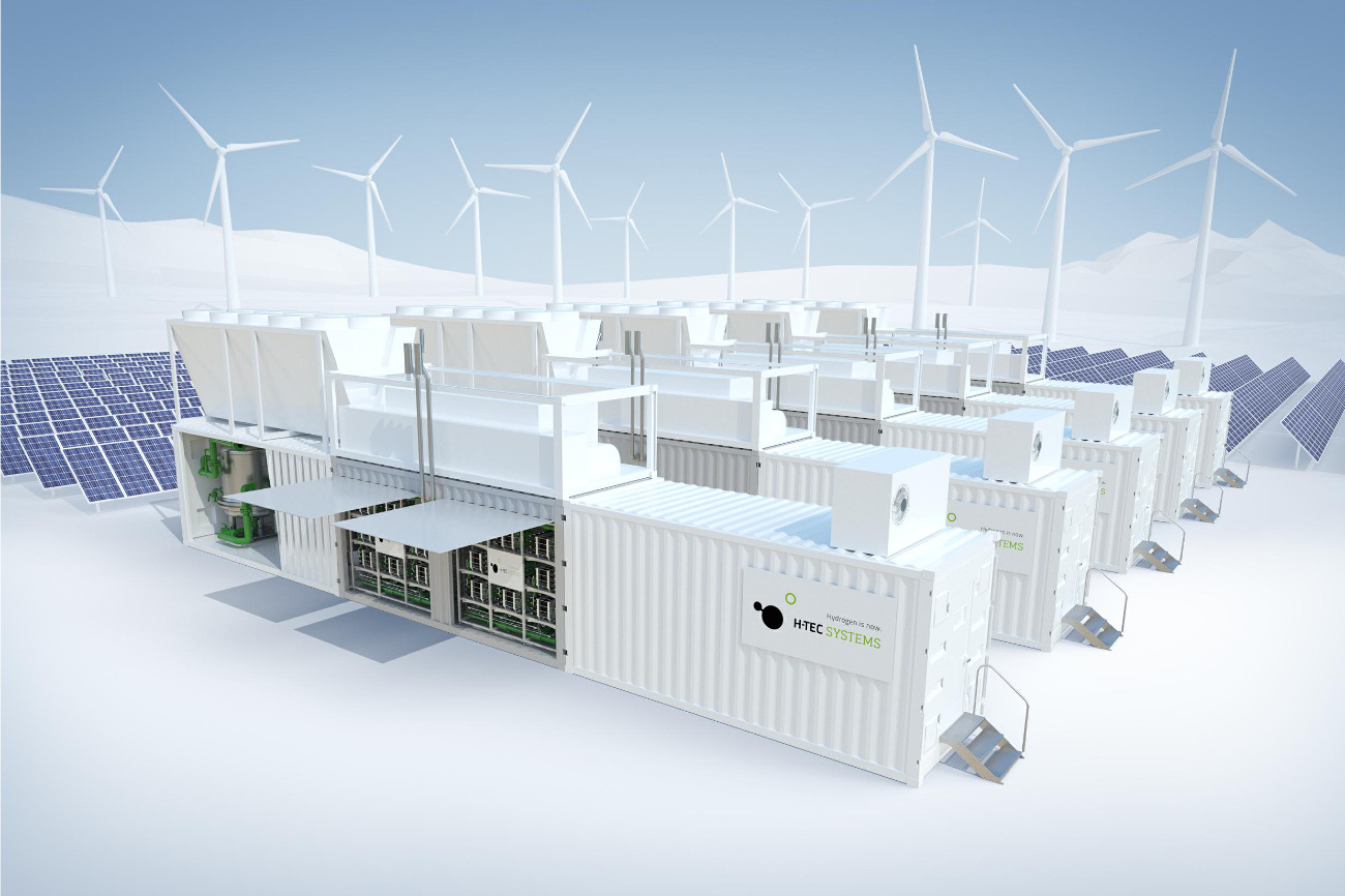 Green hydrogen: - A scalable system for green hydrogen production