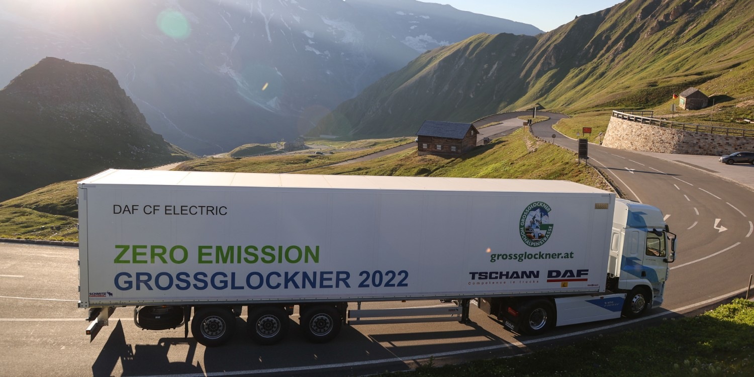 Electric mobility - Fully electric lorry takes on Europe's most ...