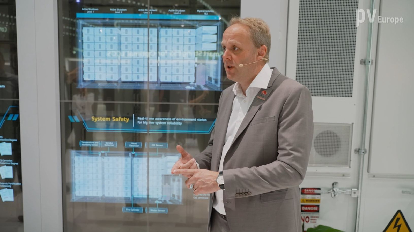 The smarter E Europe 2023 - Bouke van der Weerdt of Huawei FusionSolar ...