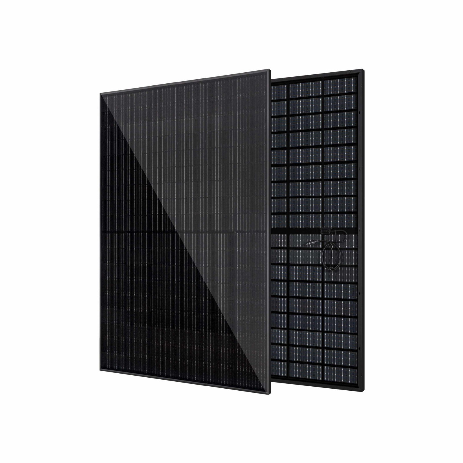 Solar modules - Black Topcon double glass solar module with even more ...