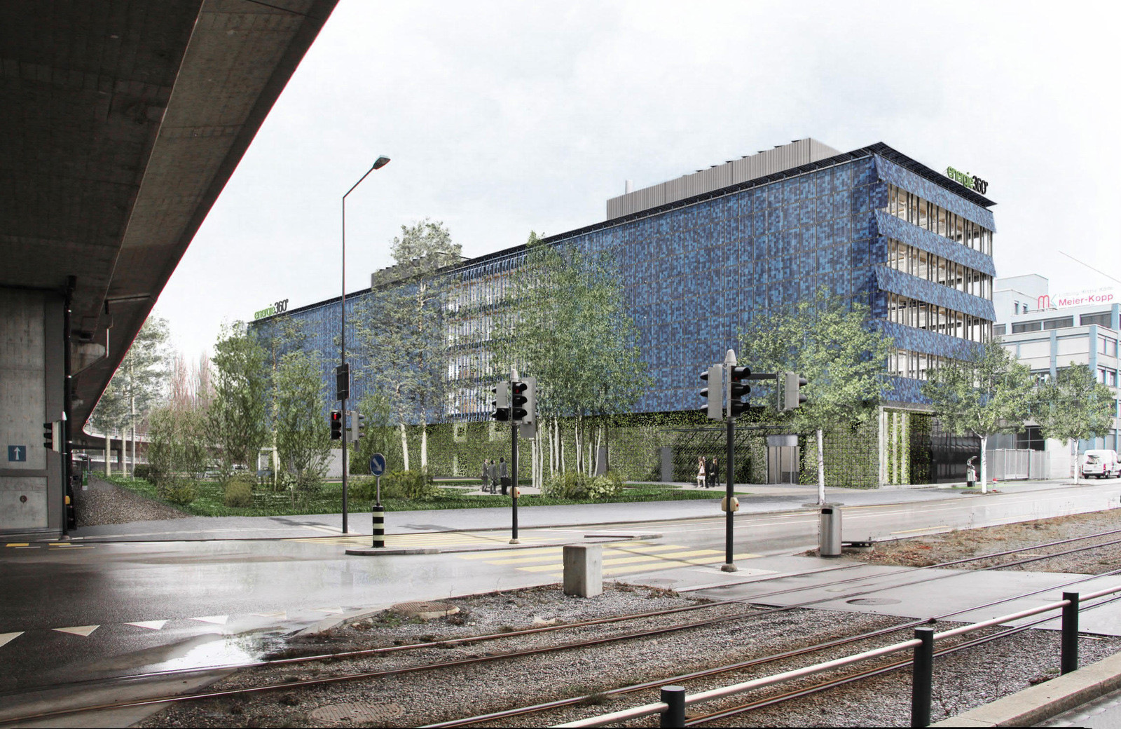 BIPV - Energie 360 Grad in Switzerland receives approval for a solar facade