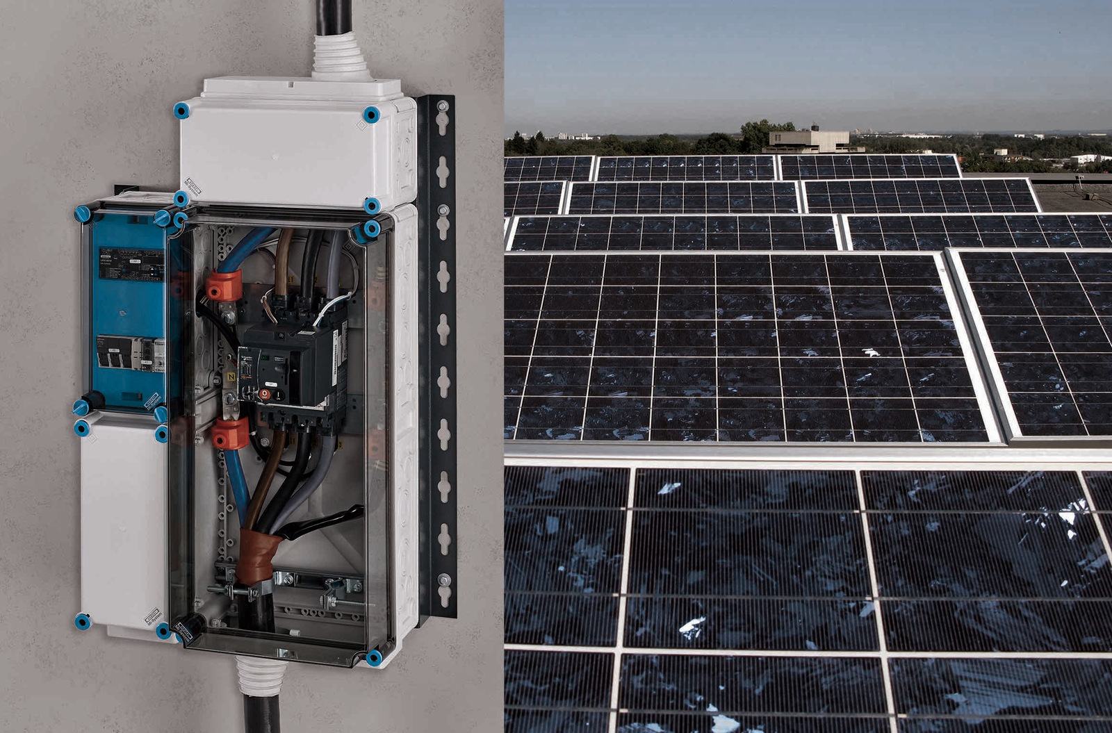 DC technology - Ready-to-connect inverter manifolds