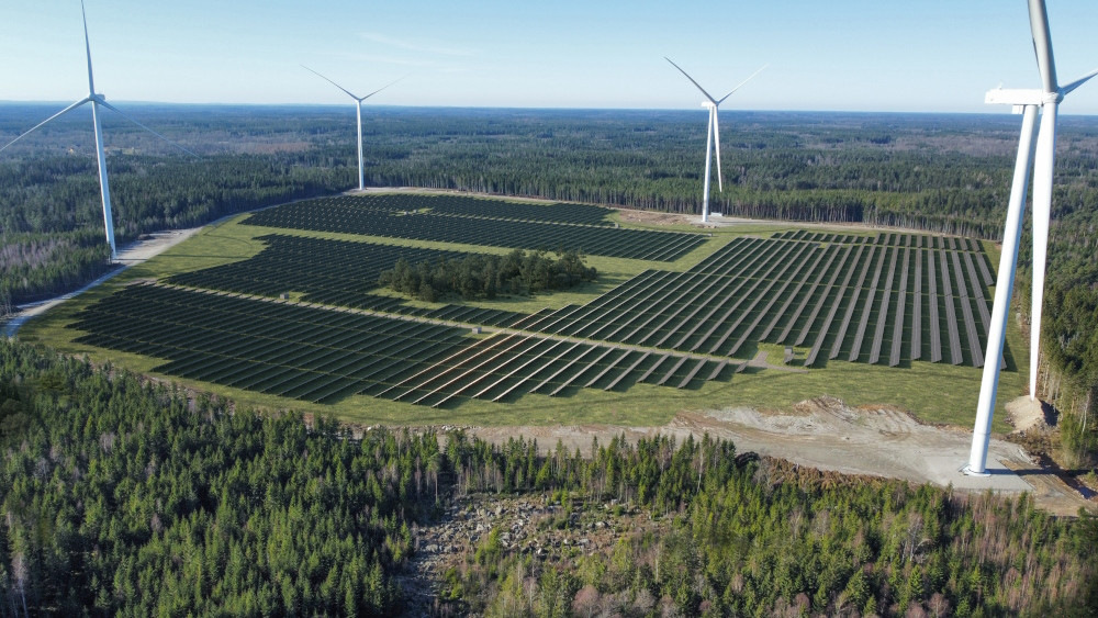 Nordics - Sweden: First large-scale hybrid wind and solar farm