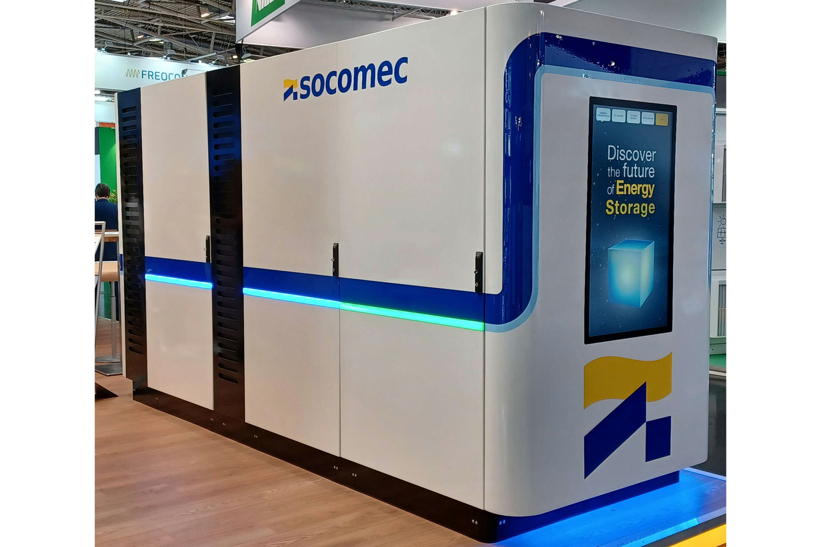 Socomec - New modular commercial storage system Socomec - New modular commercial storage system