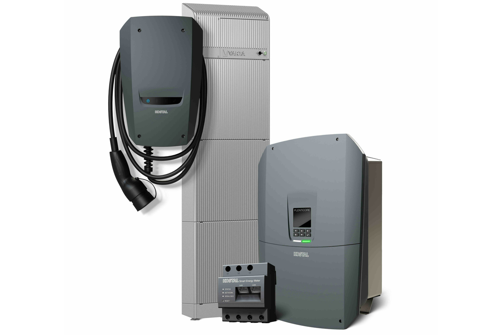 Kostal Solar Electric - A package with the Vartawall and Plenticore