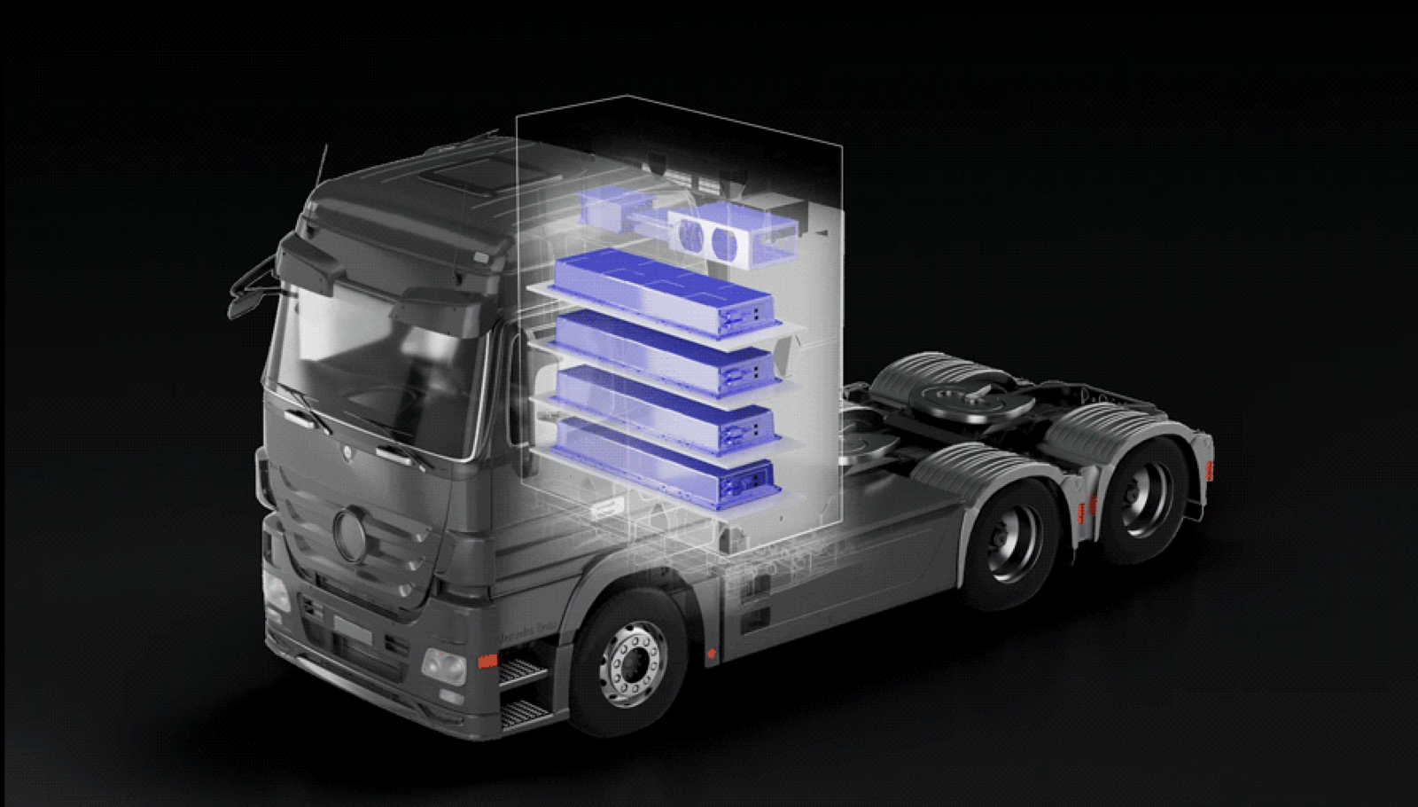 Electric trucks - CATL unveils module-to-bracket battery technology for ...