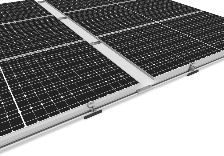 Mounting systems: - A new roof-parallel mounting system for flat roofs