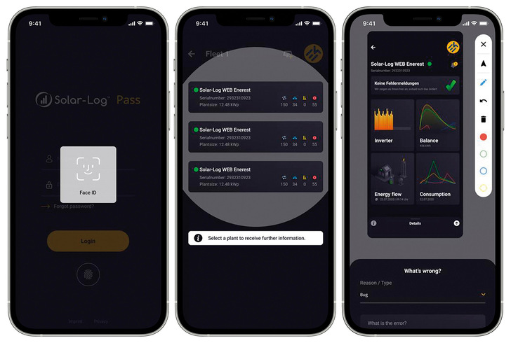 Monitoring app - A faster way to find power plants and fleets
