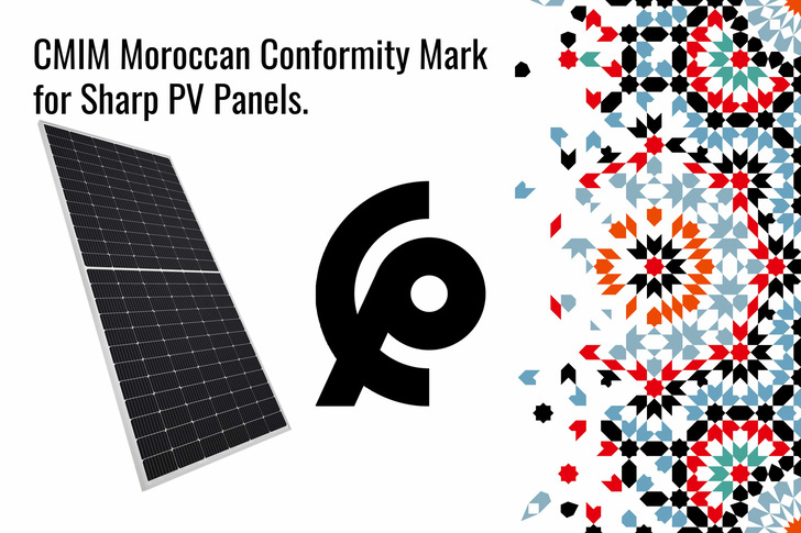 North Africa - Sharp given Moroccan CMIM mark for its solar modules
