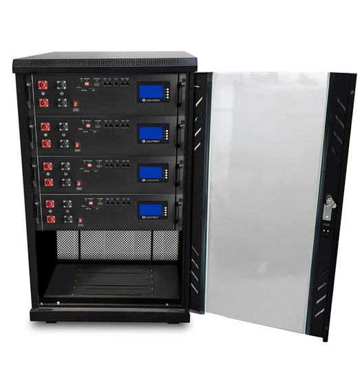 Lithium iron phosphate battery - A modular storage unit with 48 volts