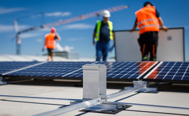 My Pv builds itself a new all-electric facility with solar facade - pv ...