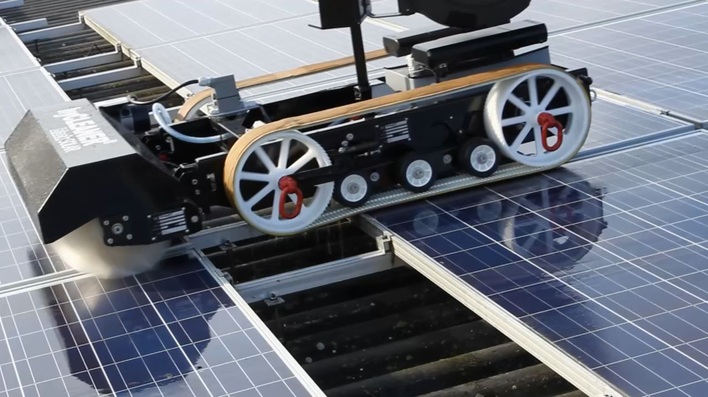 Maintenance: - An autonomous cleaning robot for solar panels - pv Europe